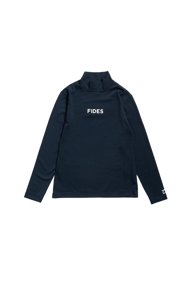 LOGO MOCK NECK L/S WOMEN – FIDES